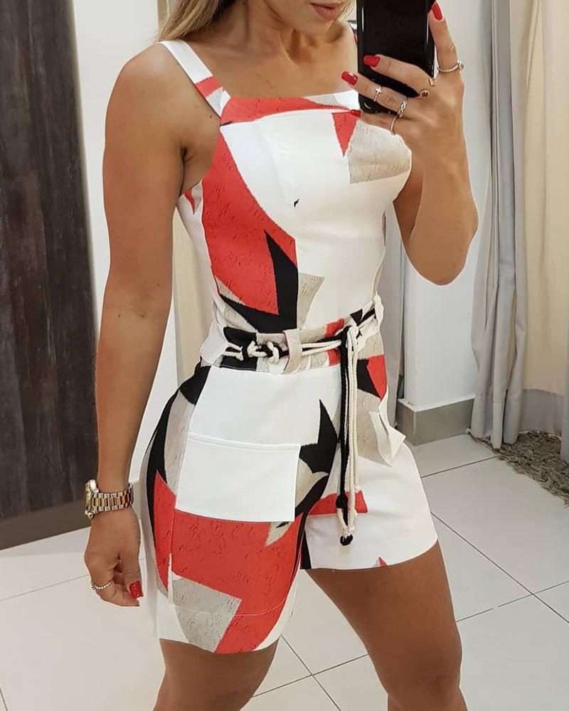 Barboteuse skinny color block à bretelles épaisses | Femme Classe