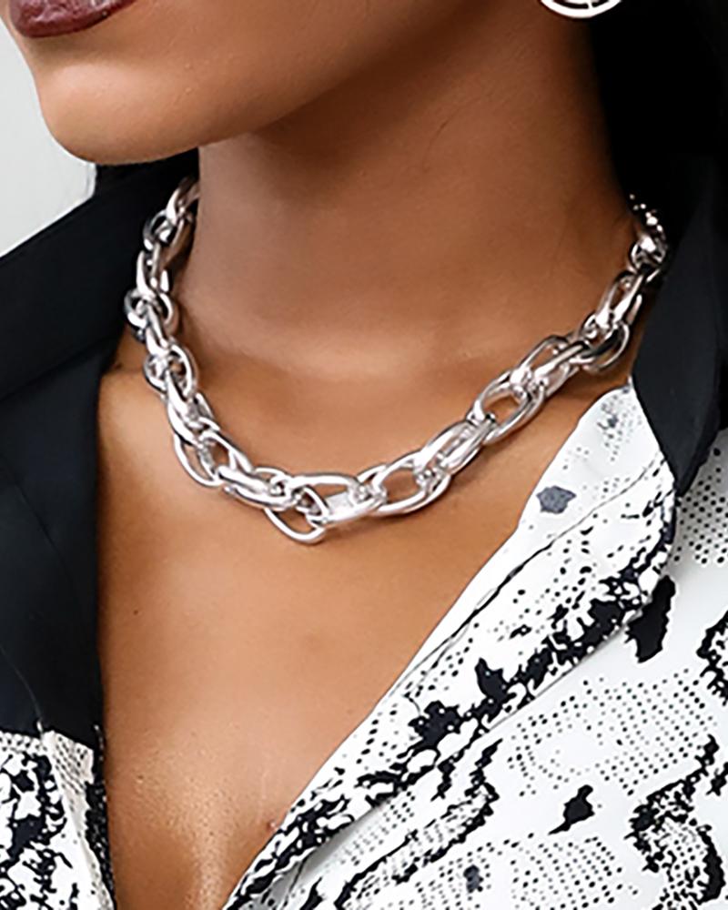 Collier chaîne simple | Femme Classe